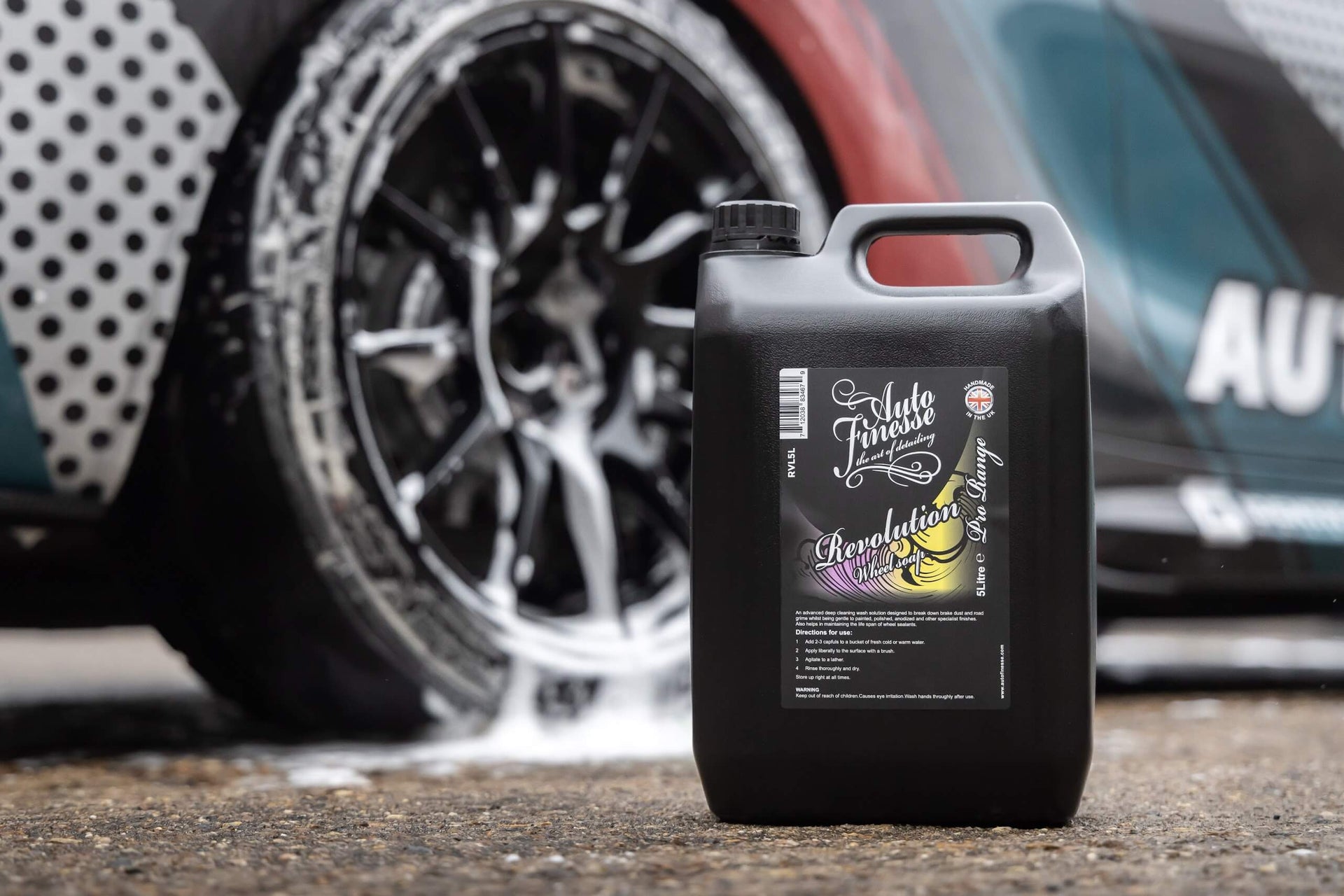 Revolution Wheel Soap | Deep Cleansing Wheel Shampoo