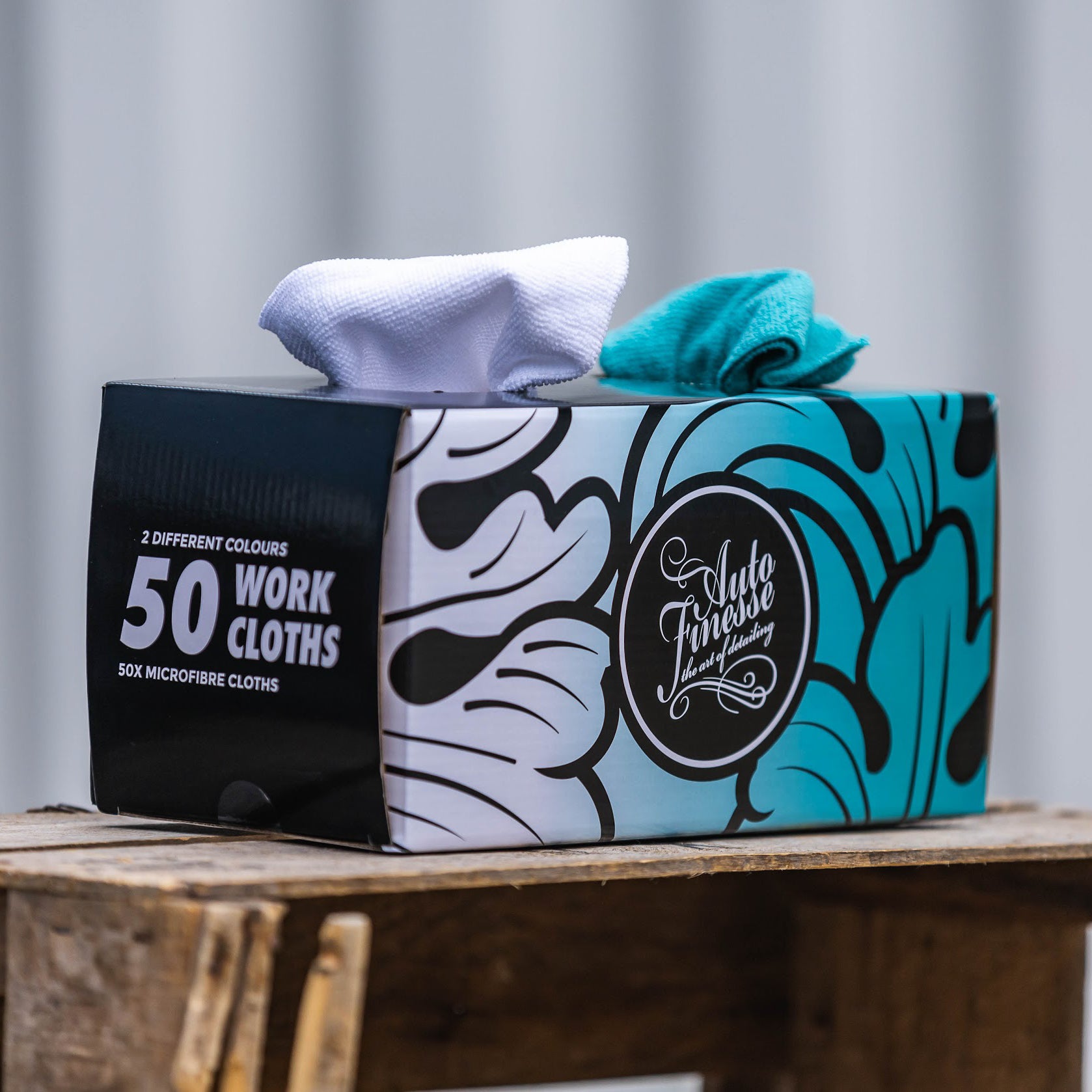 Disposable Cloth Box | 50 Disposable Microfibre Work Cloths