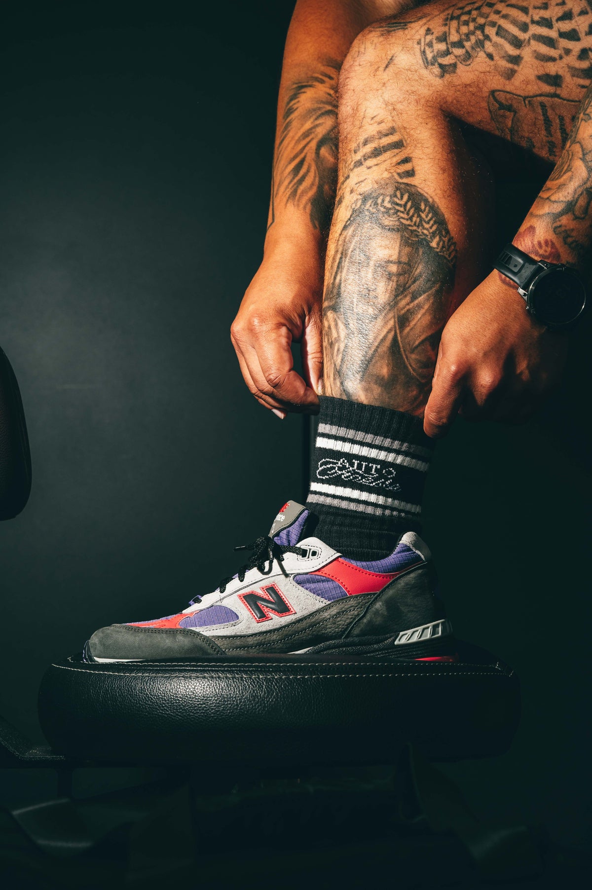 Auto Finesse Socks | Black & White - Pack of 3
