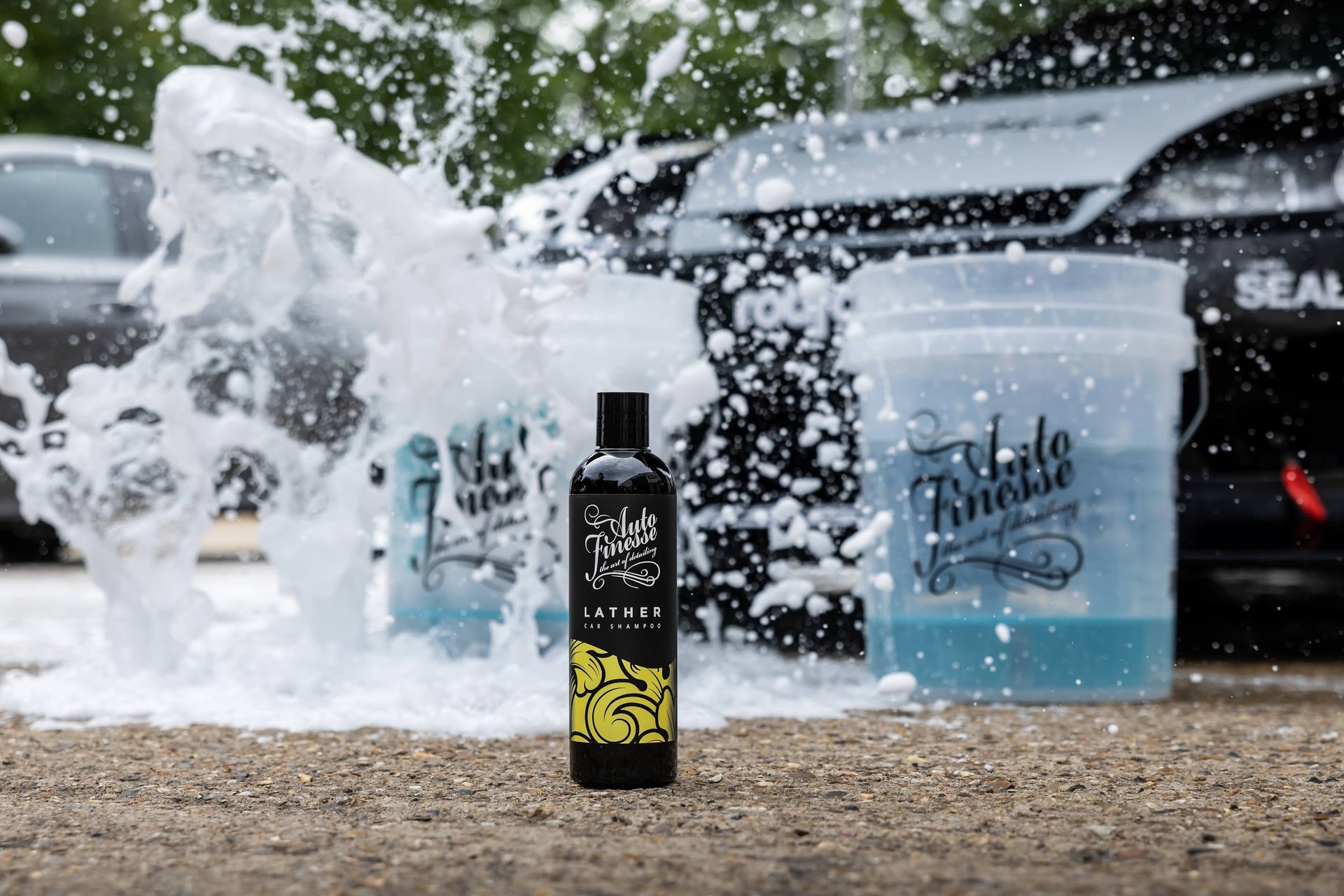 Lather Car Shampoo | PH-Balanced Highly Lubricated Shampoo
